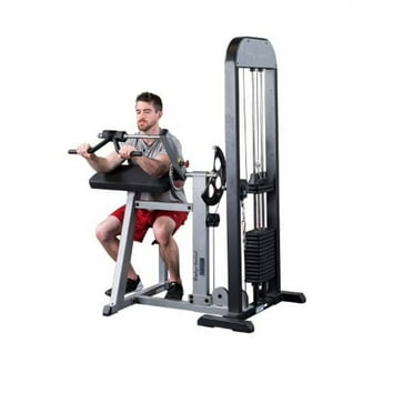 Body Solid - GCAB-STK Pro Select Ab/Back Selectorized 210LB Stack ...