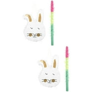 20" Tall White Cross Piñata with Gold Chalice Accents for Baptism or ...