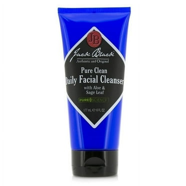 Jack Black Beard Exfoliator Facial Cleanser Wash, Energizing Face Buff ...