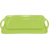Calypso Basics, Tray Set(Tidbit & Rectangular), Lime - Walmart.com