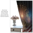 American Flag Curtains,Bless America Patriotic Independence Day ...