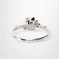 18k White Gold Diamond Ring IGI Certified Lab Grown Round 1.20 Carat E ...