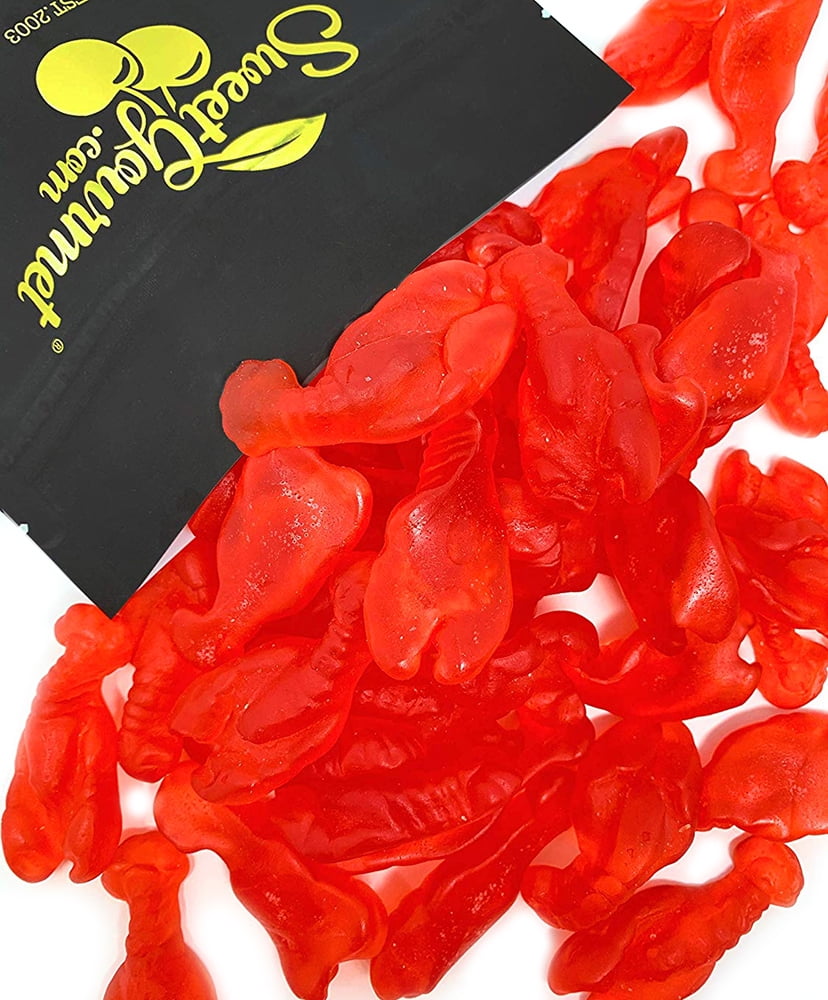 SweetGourmet Gummy Raspberry Red Lobsters | Gummy Candy | 2 Pounds ...