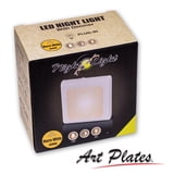 Plug in Dimmable LED Night Light with Dusk to Dawn Auto Sensor ...