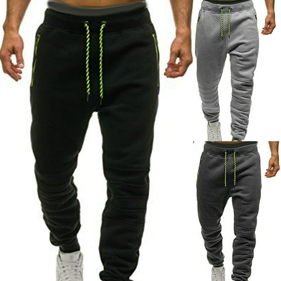 Zipper Pockets Pants