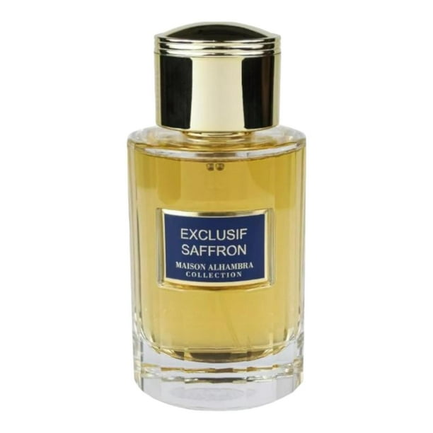 MAISON ALHAMBRA EXCLUSIF SAFFRON EDP 100 ML azul 0131-100 ML | Walmart ...