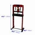 12 Ton Hydraulic Shop Press Jack Stand Split Jack Bending Tool ...