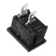 Rocker Switch 2 PIN ON-OFF SPST 125VAC/10A 250VAC/6A 21x15mm Black KCD1 ...