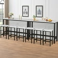 Walmart's High Style Counter Height Dining Table Set for Small Spaces ...