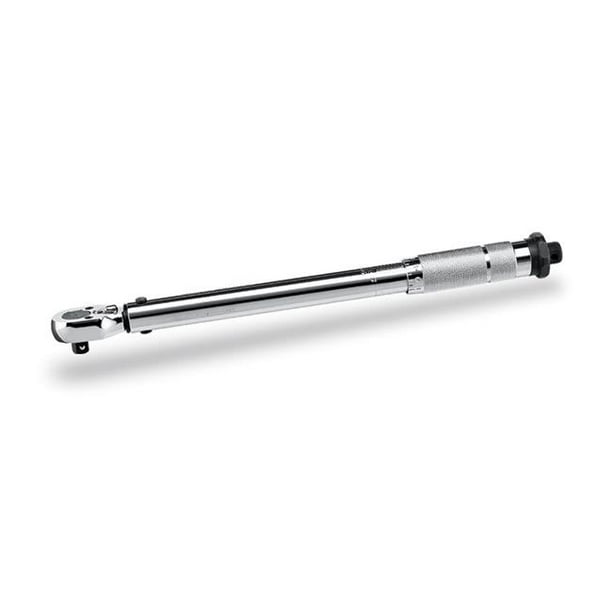 Powerbuilt- 1/2in Drive Reversible Ratchet Micrometer Torque Wrench ...