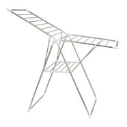 Household Essentials Metal and Plastic Clothes Drying Rack, Blue ...