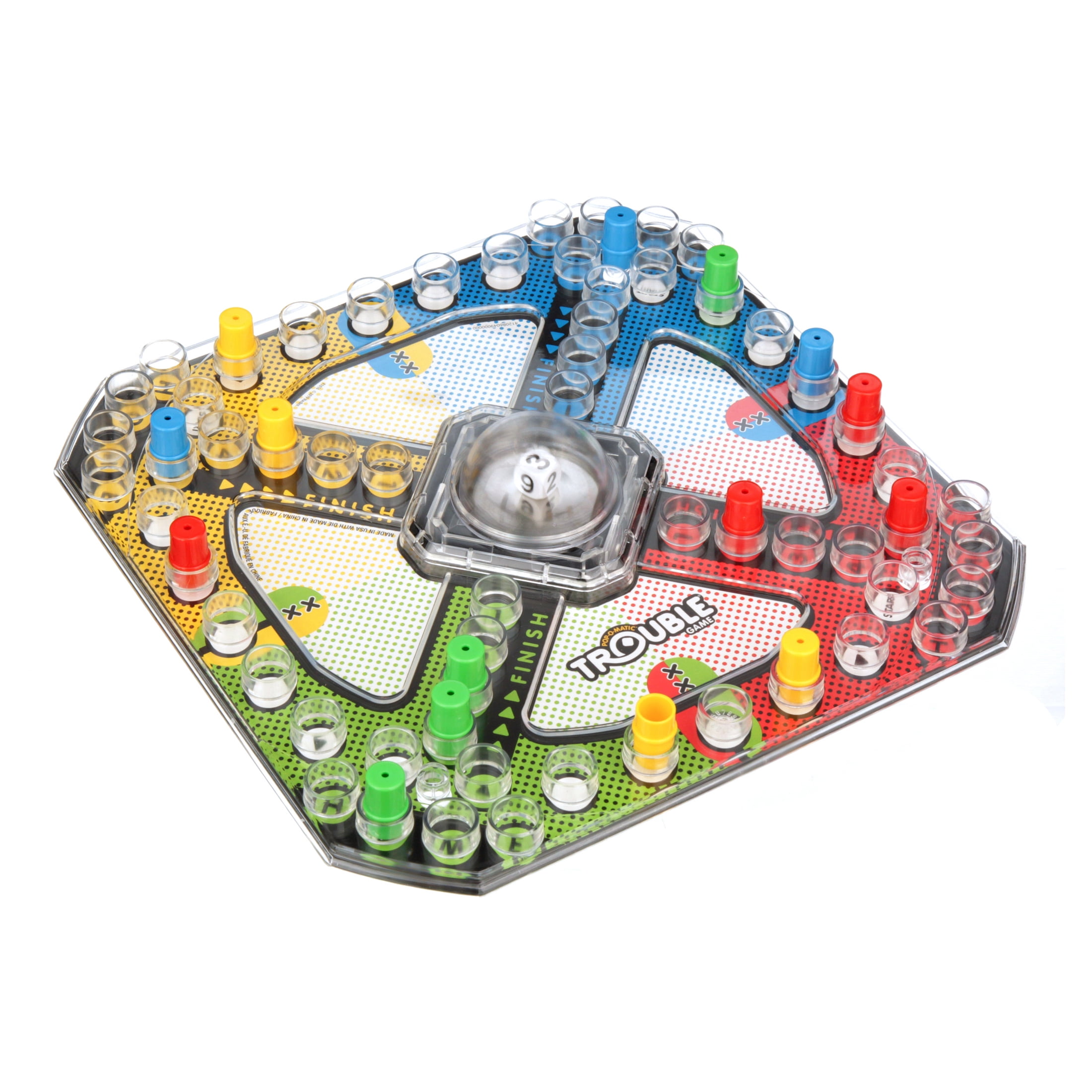 Trouble Board Game Logo