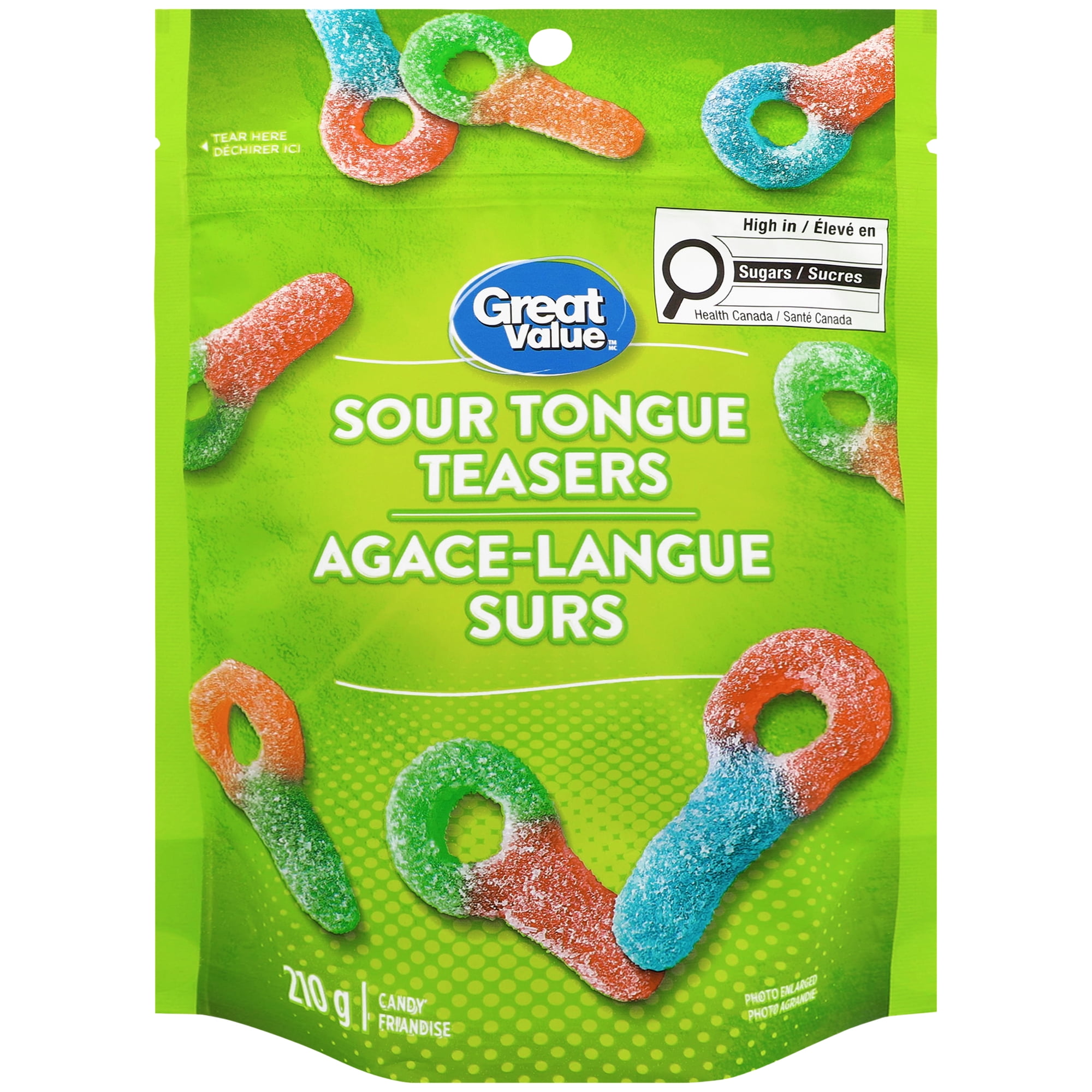 Click here for Great Value Sour Tongue Teasers 210g prices