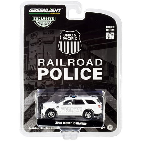 Greenlight 30268 2018 Dodge Durango - Union Pacific Railroad Police ...
