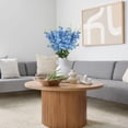 Blue Artificial Delphinium Faux Larkspur Long Stem Decor for Home ...