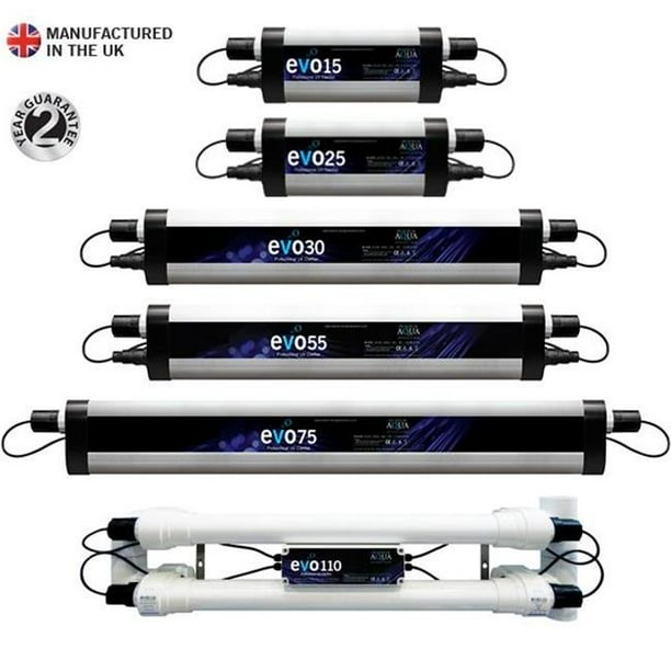 Evolution Aqua EVUV55CE EVO 55 watt UV Filter System - Walmart.com ...