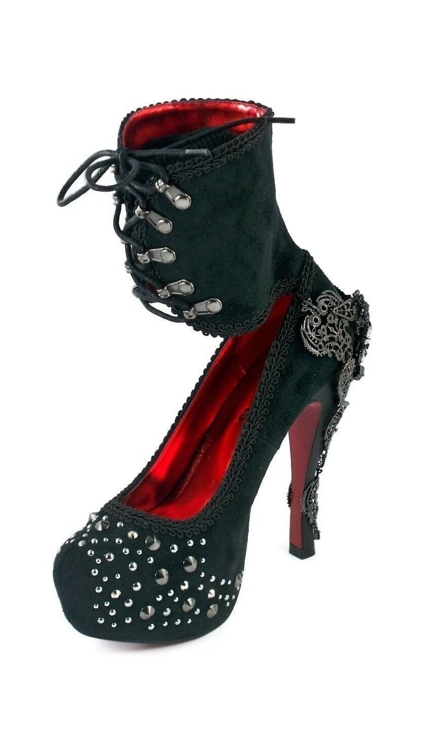 Hades Shoes H-Isabella D Este Victorian Renaissance Custom Molded Heel ...
