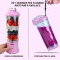 Total Chef Compact USB Cordless Personal Blender for Smoothies and Shakes, 600ml - Walmart.com