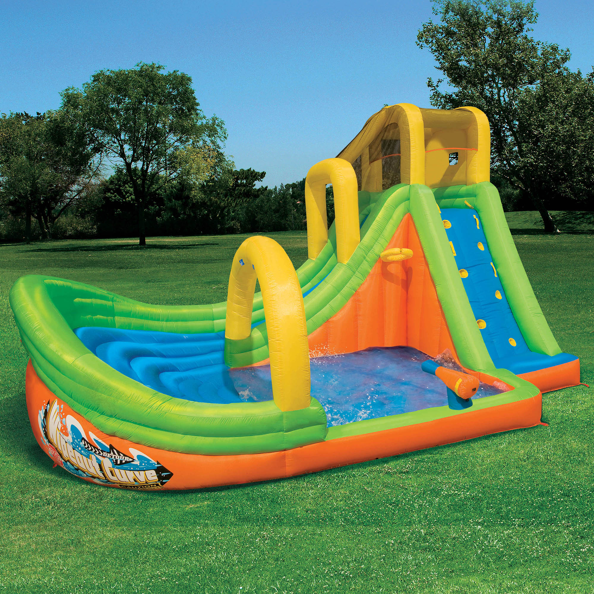Banzai Wipeout Curve Water Slide Walmart Banzai Wipeout Curve Water Slide Walmart