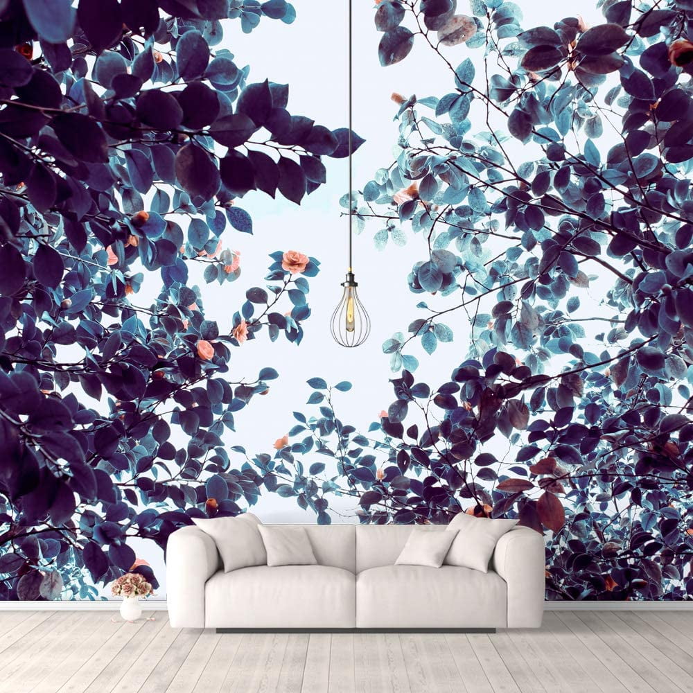 Idea4wall 6pcs Nature Peel and Stick Wallpaper Removable Wall Murals ...