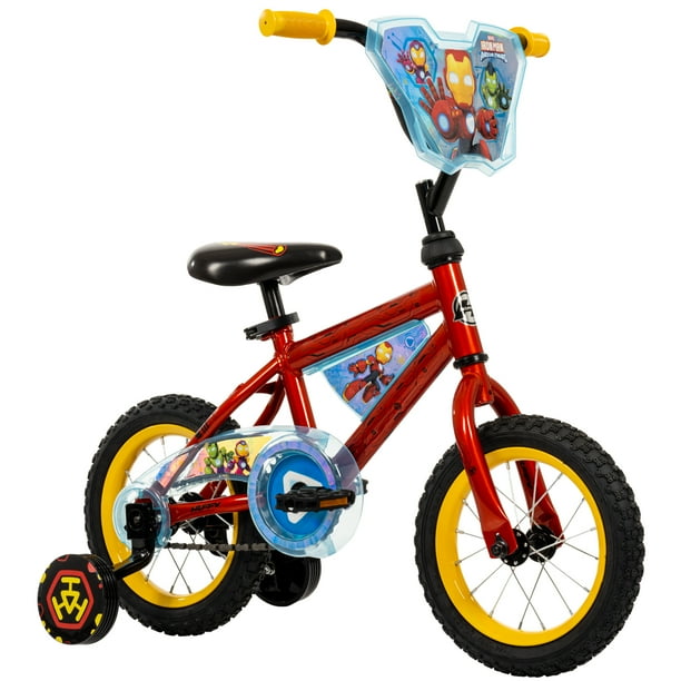 Huffy 12-inch Iron Man and His Amazing Friends Bike for Kids with ...