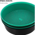 4-piece plastic gardening soil sifter - round portable soil sifter ...