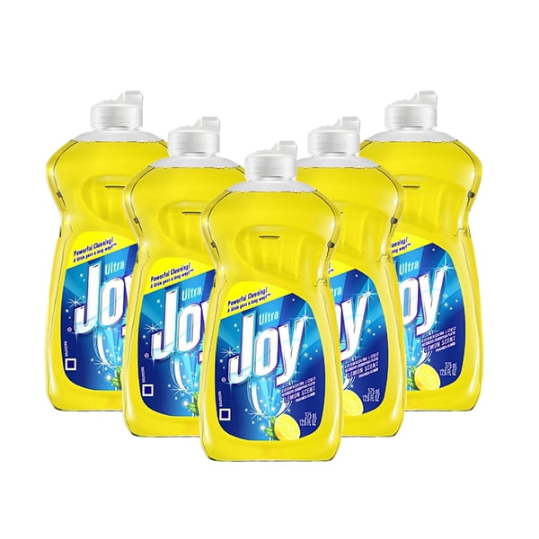 5 Unit Dishwashing Liquid, Lemon Scent, 12.6 oz Bottle - Walmart.com