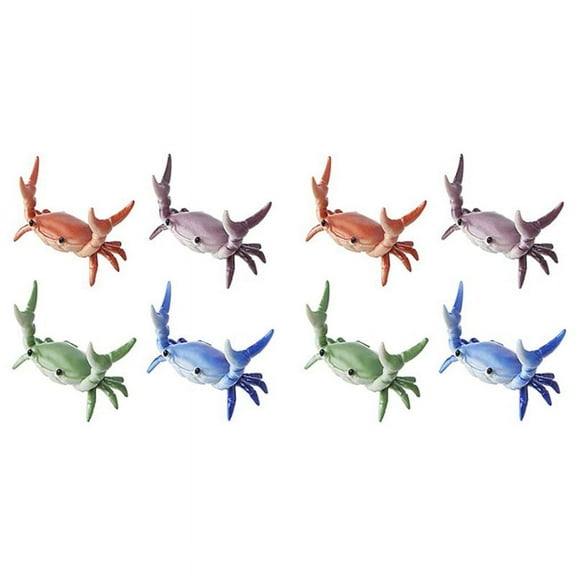 4 PCS New Japanese Creative Cute Crab Pen Holder Weightlifting Crabs ...