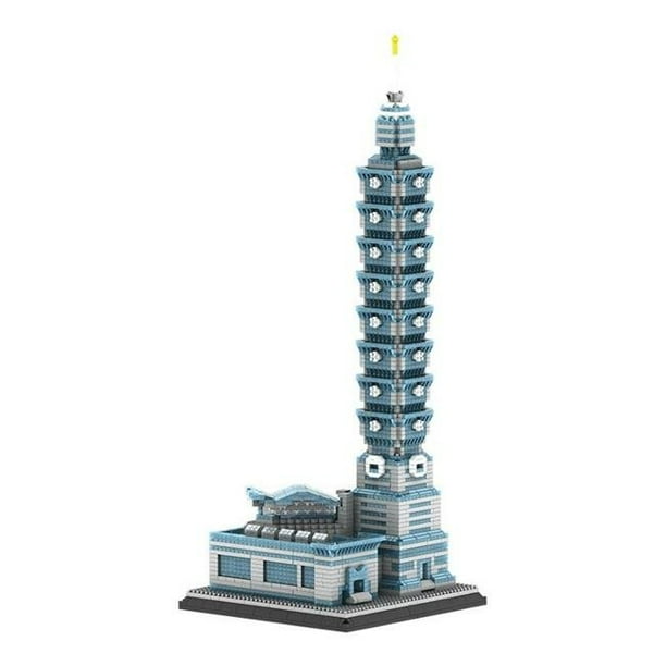Taipei 101 Tower in Taipei Micro Blocks Set - Walmart.com