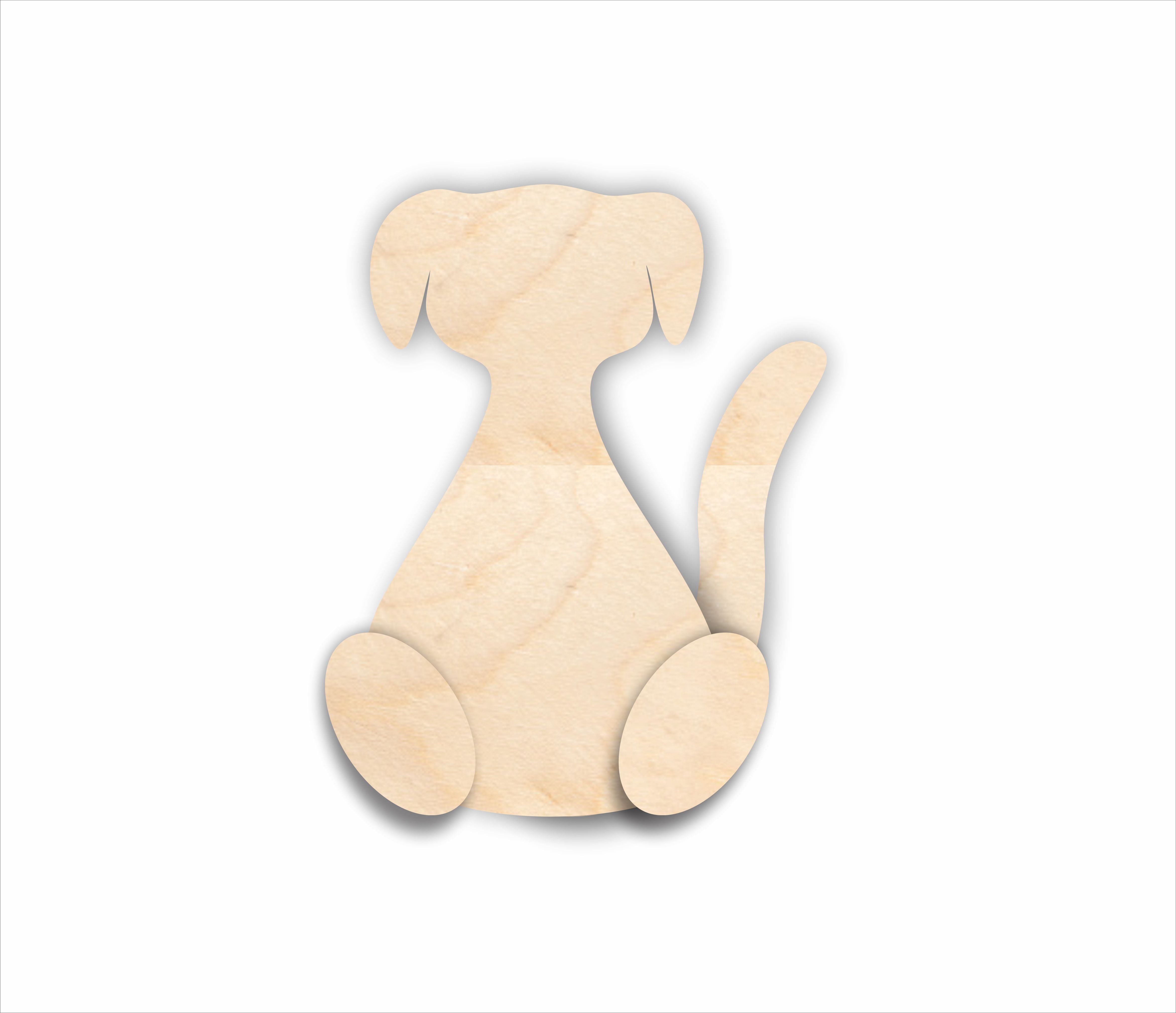 Unfinished Wood Dog - Craft Kit - up to 36" 16" / 1/4" - Walmart.com