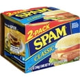 SPAM Classic 12 oz Aluminum Cans, Canned Pork with Ham, Versatile for ...