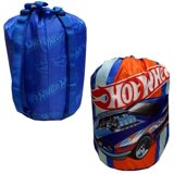 Hot Wheels Sleeping Bag Vintage Race Cars Slumber Set, 54" x 30 ...