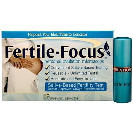 Fertile-Focus Saliva Ovulation Fertility Test 1 ea (for Women ...