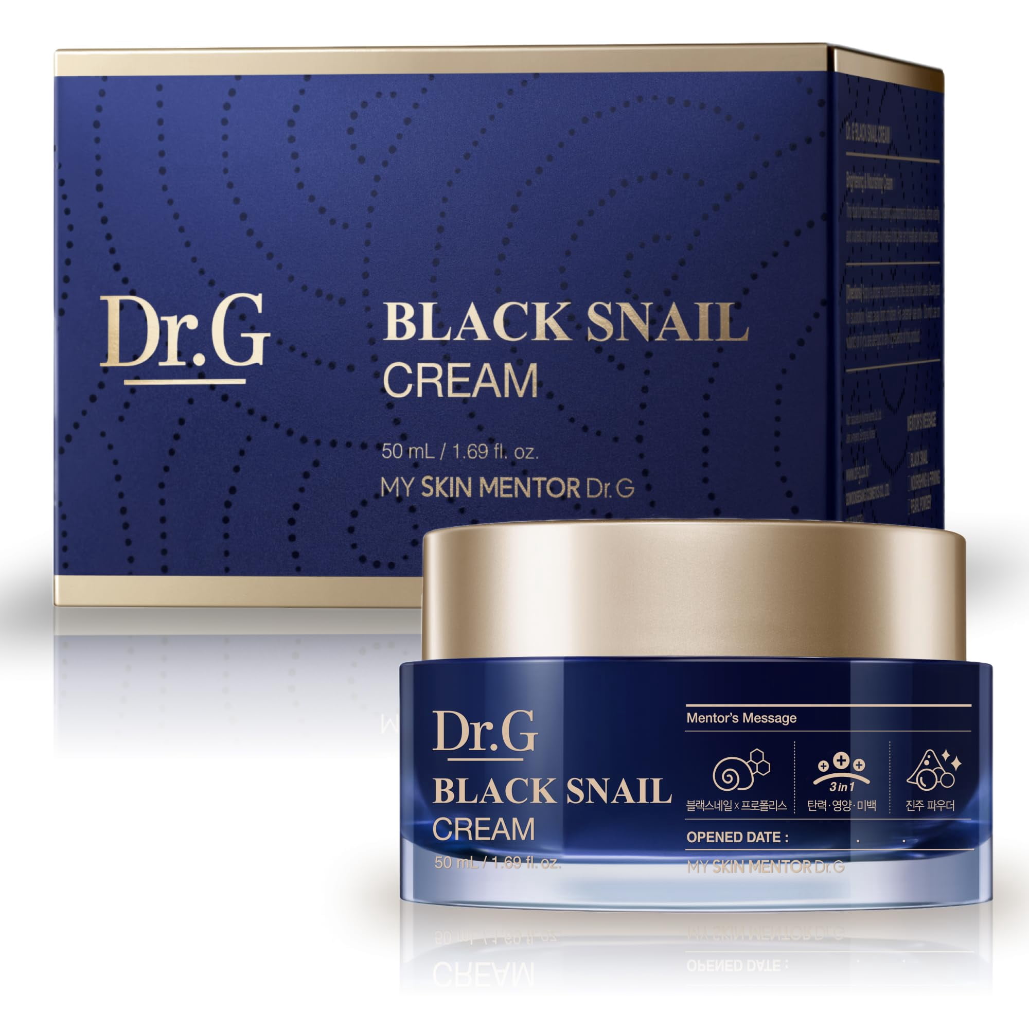 Click here for Moisturizer Dr. G Black Snail Cream 50ml W/ Snail... prices