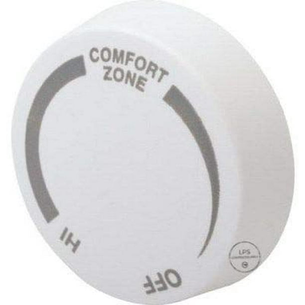 Heater White Double Pole Baseboard Thermostat Knob - Replaces BTF2W ...