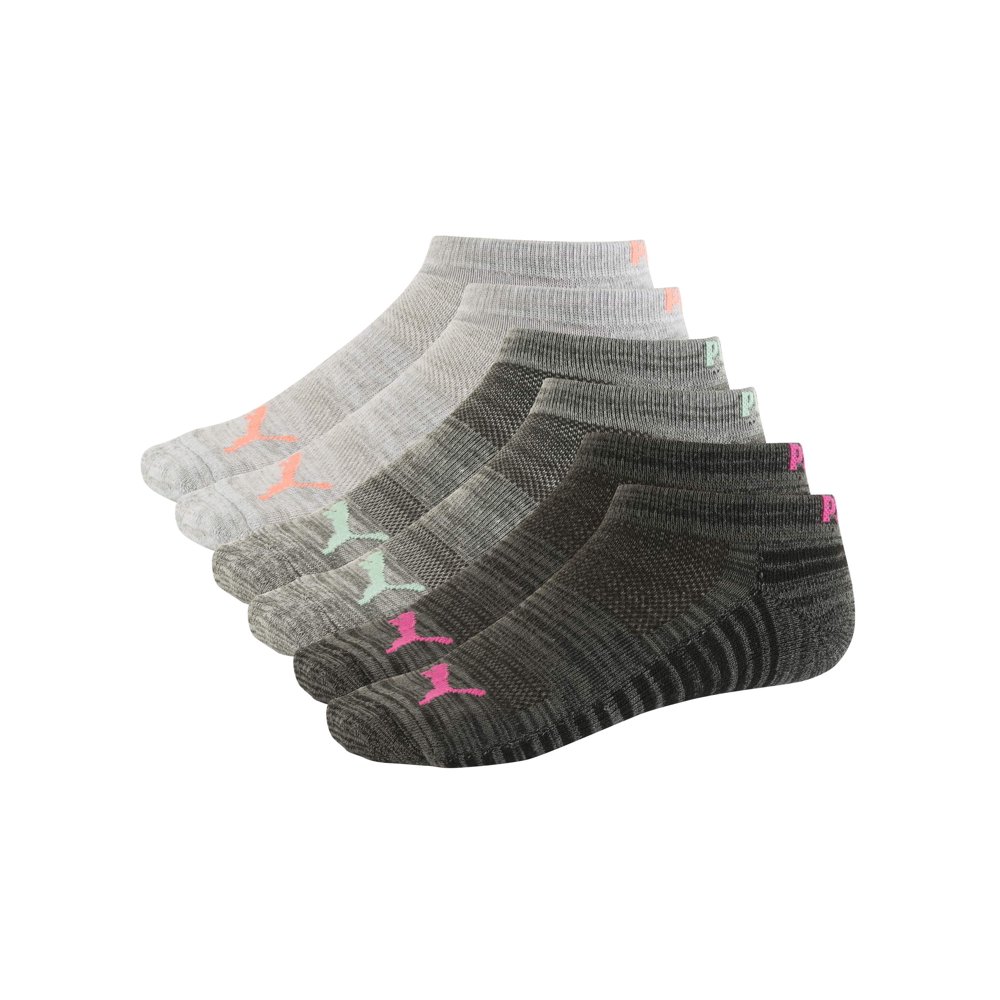 PUMA - PUMA Women's Low Cut Socks, 6 Pack - Walmart.com - Walmart.com
