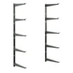 Delta Cycle 5-Tier Heavy Duty Steel Garage Storage Rack and Lumber Rack ...