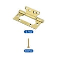 6Pcs 4x3 Inch Door Hinges Non-Mortise No Noise Stainless Steel Bifold ...