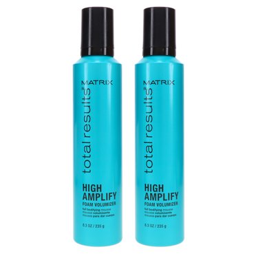 Matrix Style Link Volume Builder Mousse - 8.4 Oz, Hair Finishing Cream ...