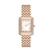 Michael Kors Women's Parker Wrist Watch, Crystal Pave Logo, Rose Gold ...