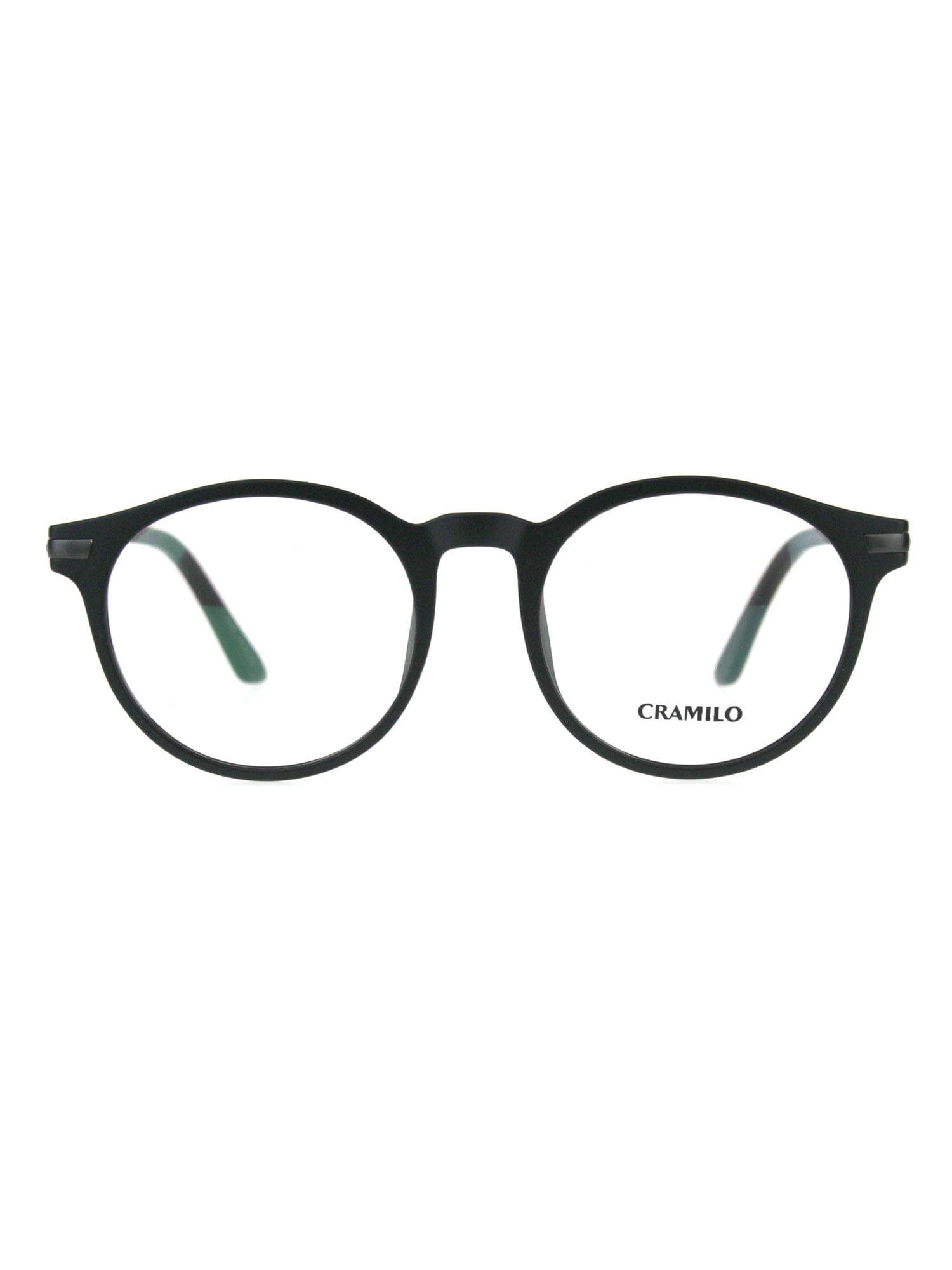 Premium Optical Quality Plastic Round Horn Rim Eyeglasses Frame Matte ...