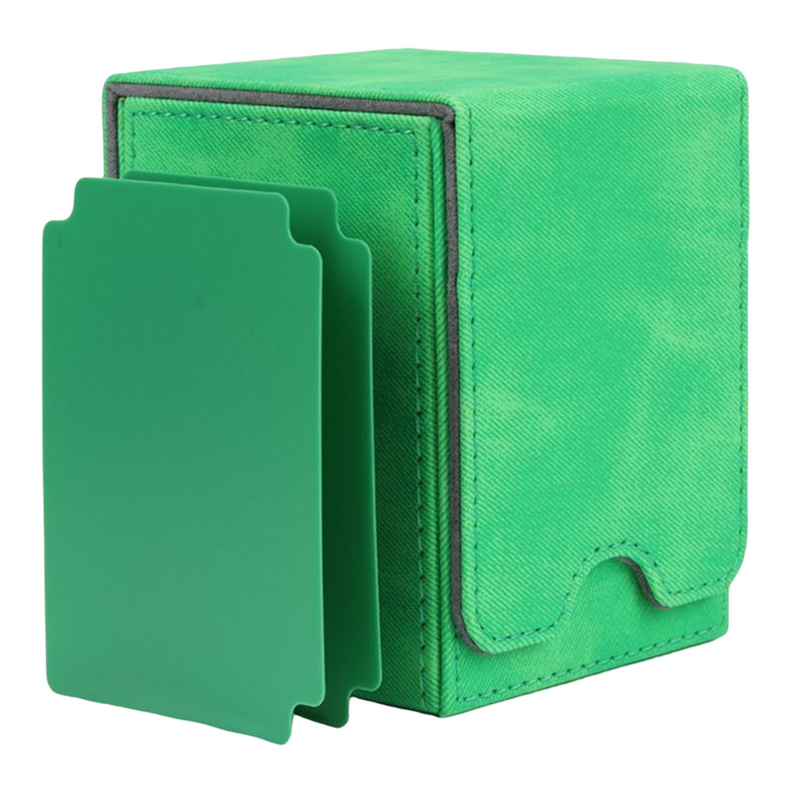 Estuche de cubierta de cuero + Tarjetas con funda con separador Caja de ...