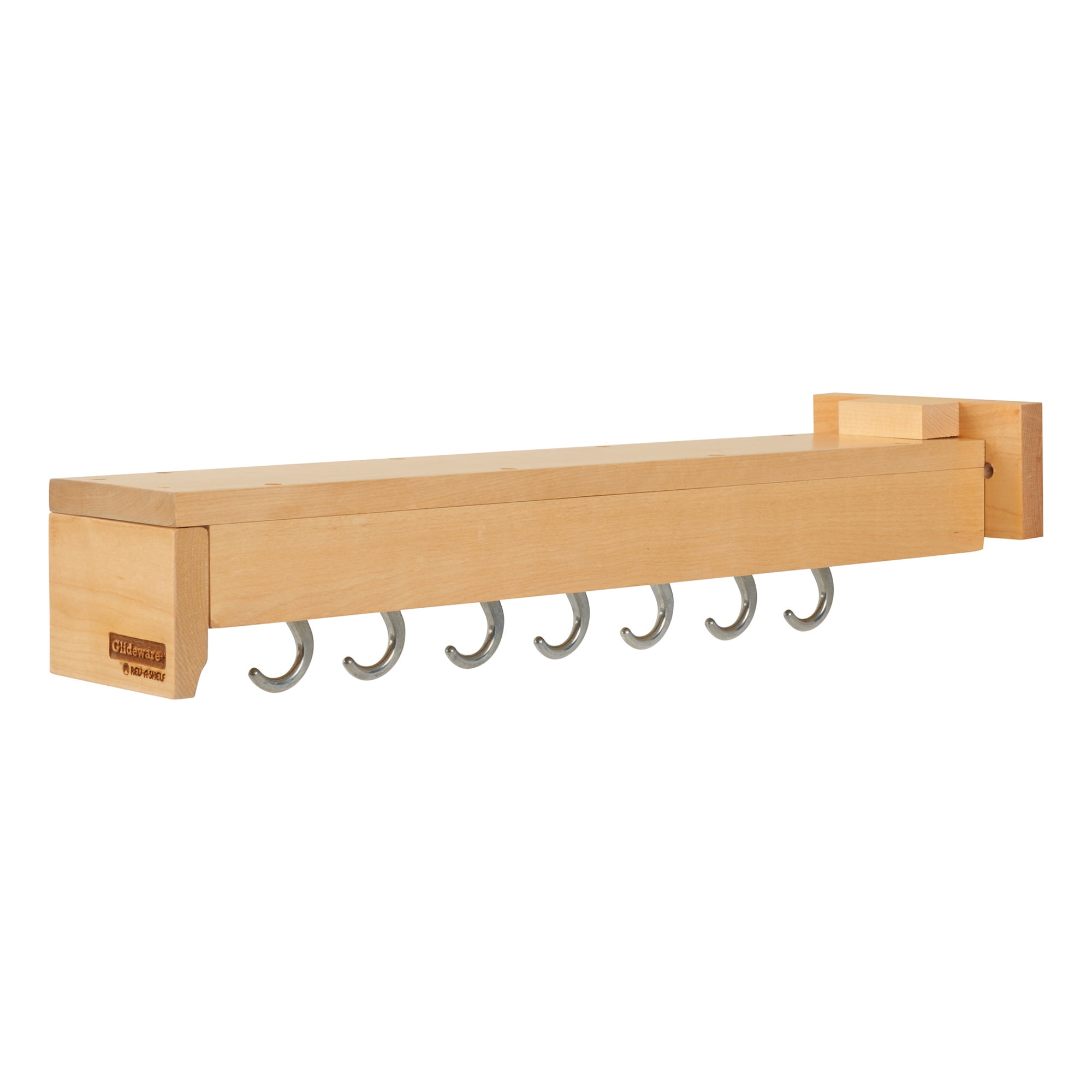 Rev-A-Shelf Pullout Organizer Hooks W/ Ball-Bearing Slide System  Gld-W22-Sc-7 4 X 22 X 4.13