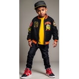 Nintendo Boys Super Mario Varsity Bomber Jacket (Little & Big Boys ...