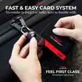 Keyless TSA Approved Luggage Locks with Lifetime Card Keys & No Combo ...