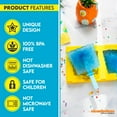Nickelodeon's Spongebob Squarepants Kids Pop Freezer Reusable Sticks ...