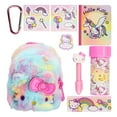 Hello Kitty Mini Collectable Sanrio Pastel Rainbow Backpack with 6 ...