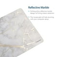 Insten Laptop Mouse Pad Ultra Thin Reflective Non Slip Marble Mouse Pad ...