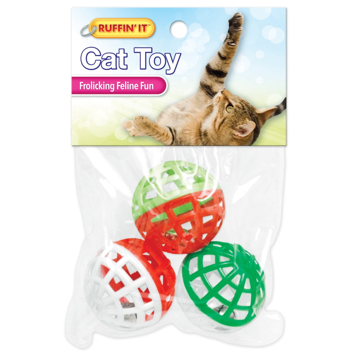 Westminster Pet Products Small Play Balls with Bell Cat Toy - Walmart.com