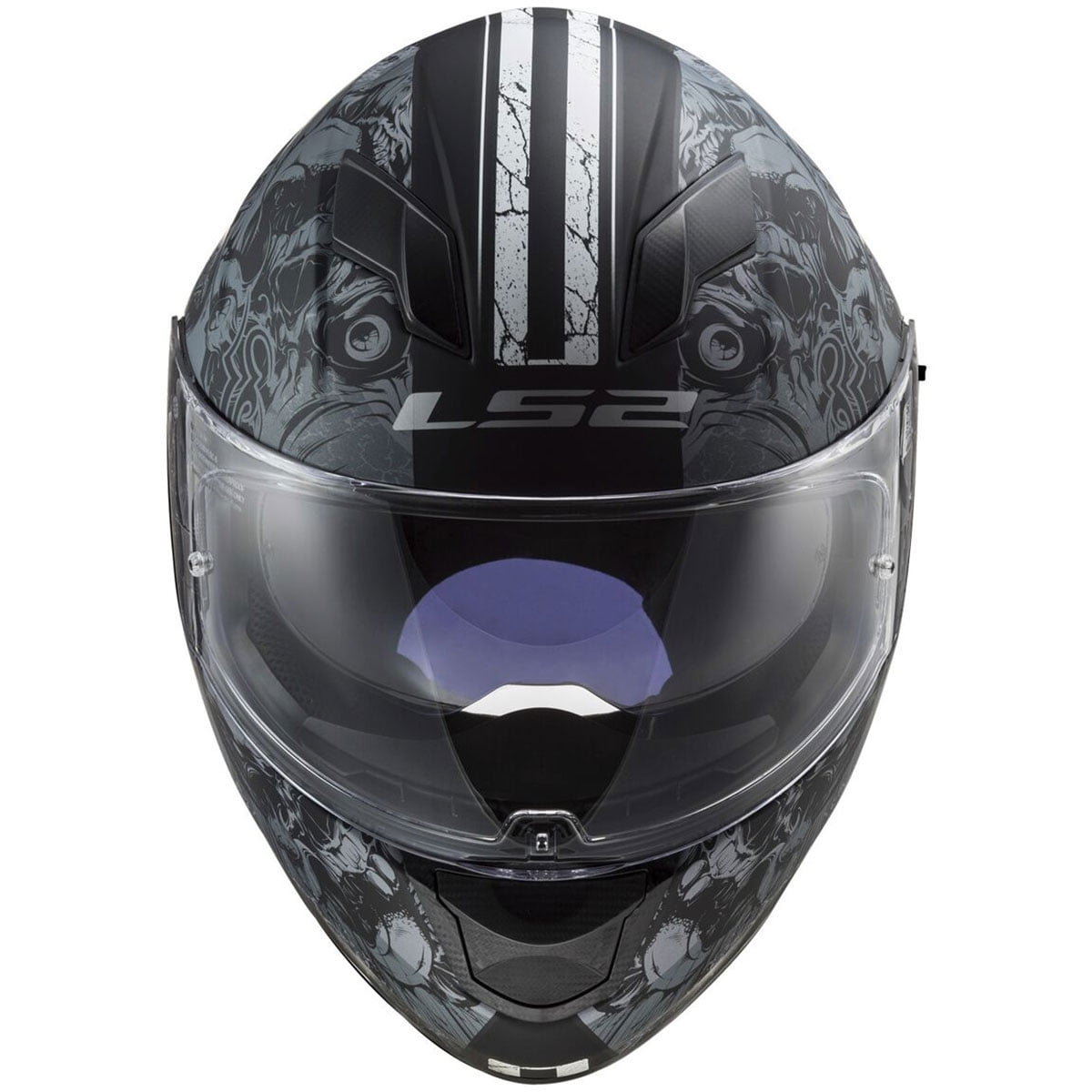 Buy LS2 Stream Throne Full Face Motorcycle Helmet with SunShield ...